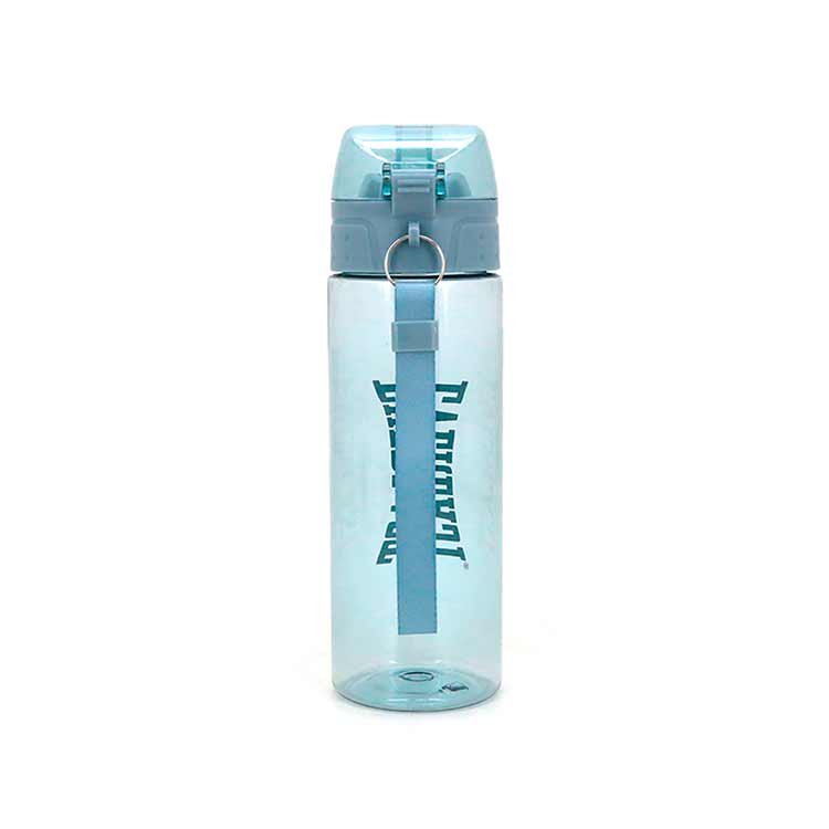 EVERLAST BOTELLA CELESTE 600ML TRANSPARENTE C/PICO Y TAPA C/SEGURIDAD ...